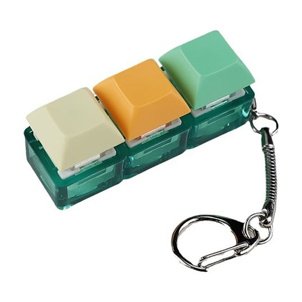 Keyboard Switches Tester Keychain Multipurpose Stress Relief Mechanical ...