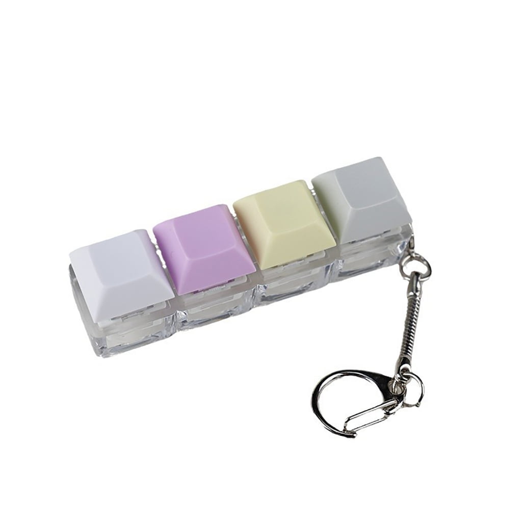 Keyboard Switches Tester Keychain Multipurpose Stress Relief Mechanical ...