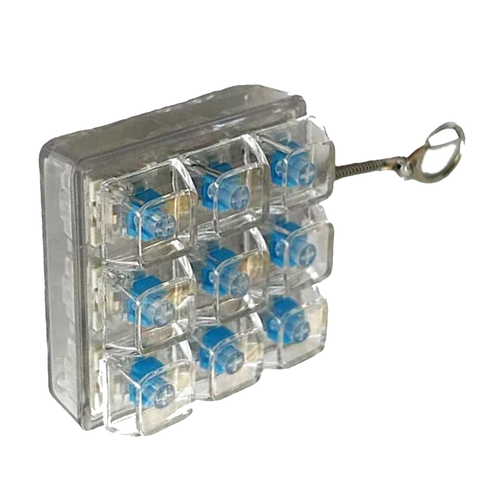 Keyboard Switches Tester Keychain for 4-Key 9-Key Testing - Walmart.com