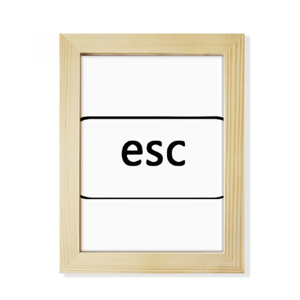 Keyboard Symbol Esc Desktop Adorn Photo Frame Display Art Painting ...