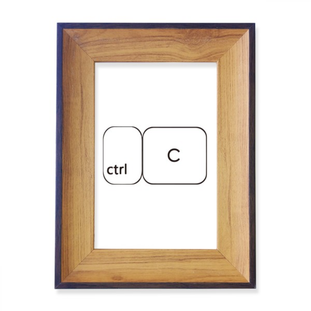 Keyboard Symbol ctrl C Photo Frame Exhibition Display Art Desktop ...
