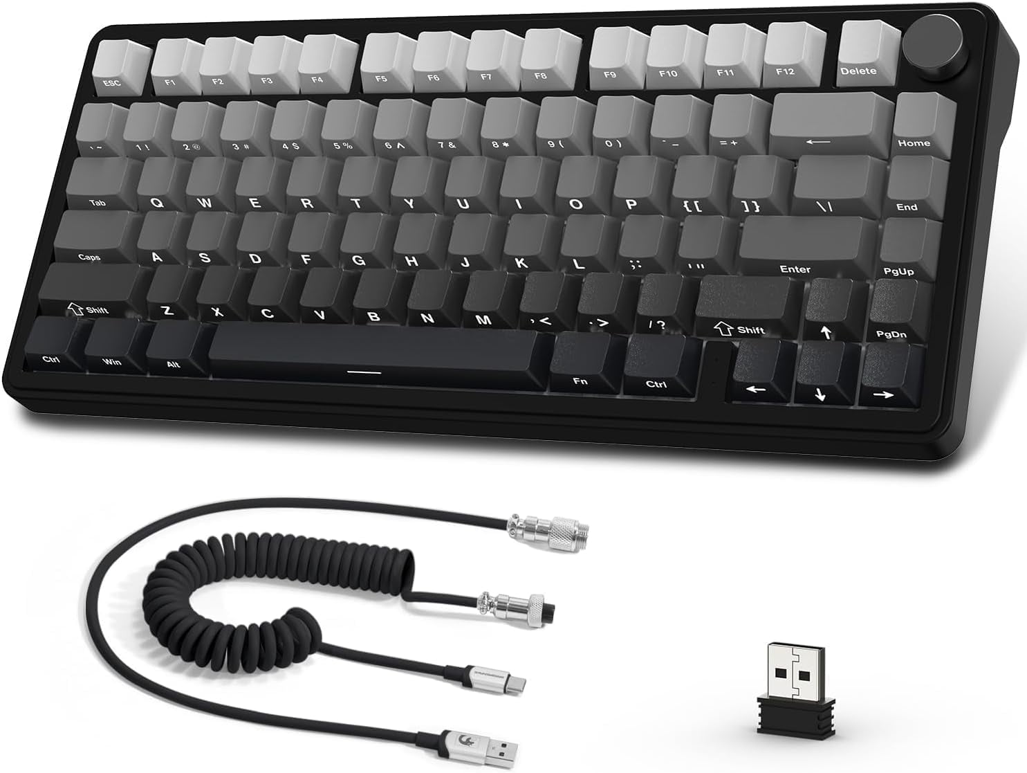 Keyboard TKL]With compact 81-key layout,the wireless gaming keyboard ...