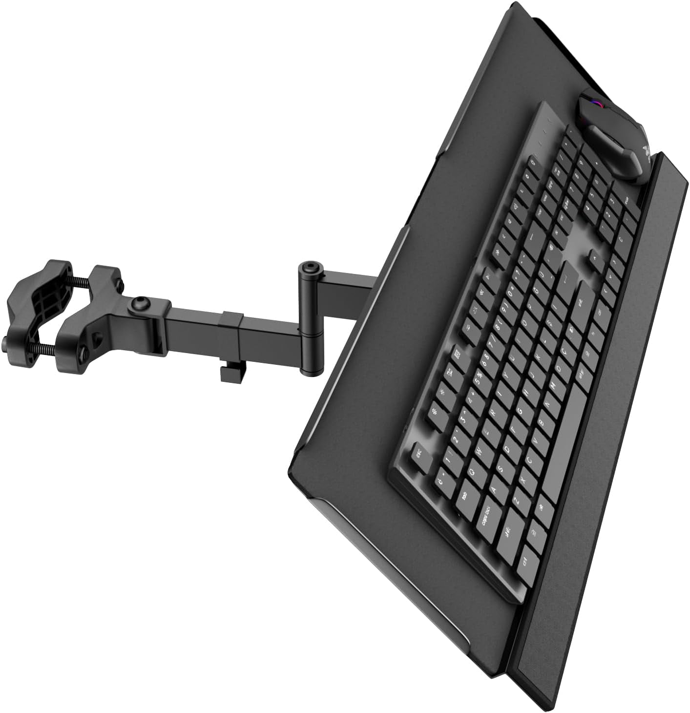 Keyboard Tray Pole Mount - PUTORSEN Keyboard Mount fits Most Standard ...
