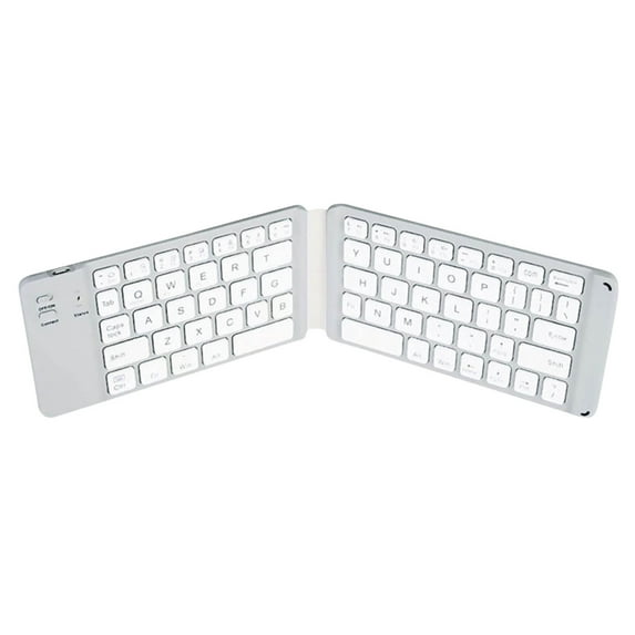 Keyboard, Two-fold Wireless Bluetooth Keyboard For Mobile Phones And ...