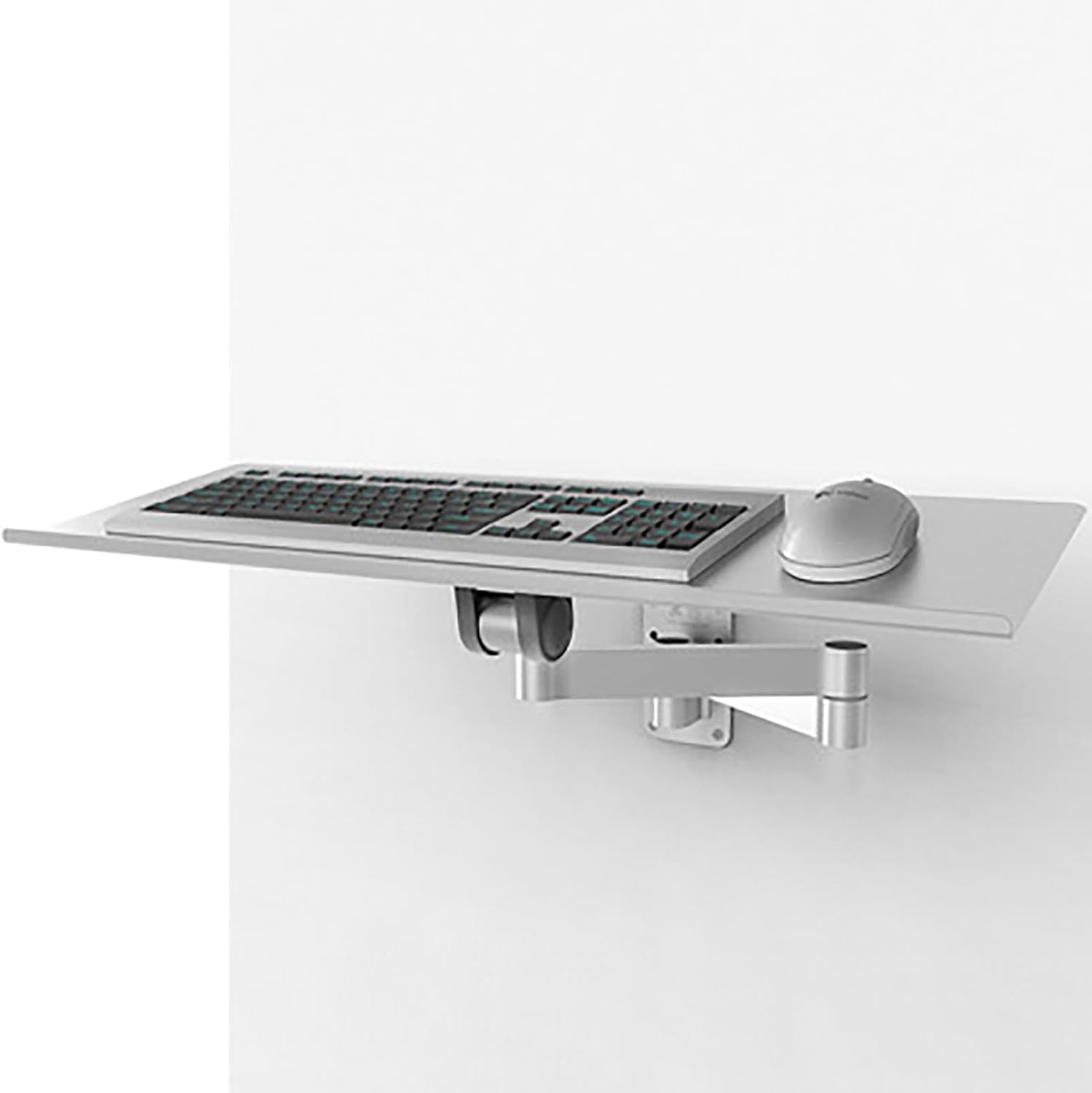 Keyboard Wall Mount,Retractable Tray Spring Keyboard and Mouse Tray ...