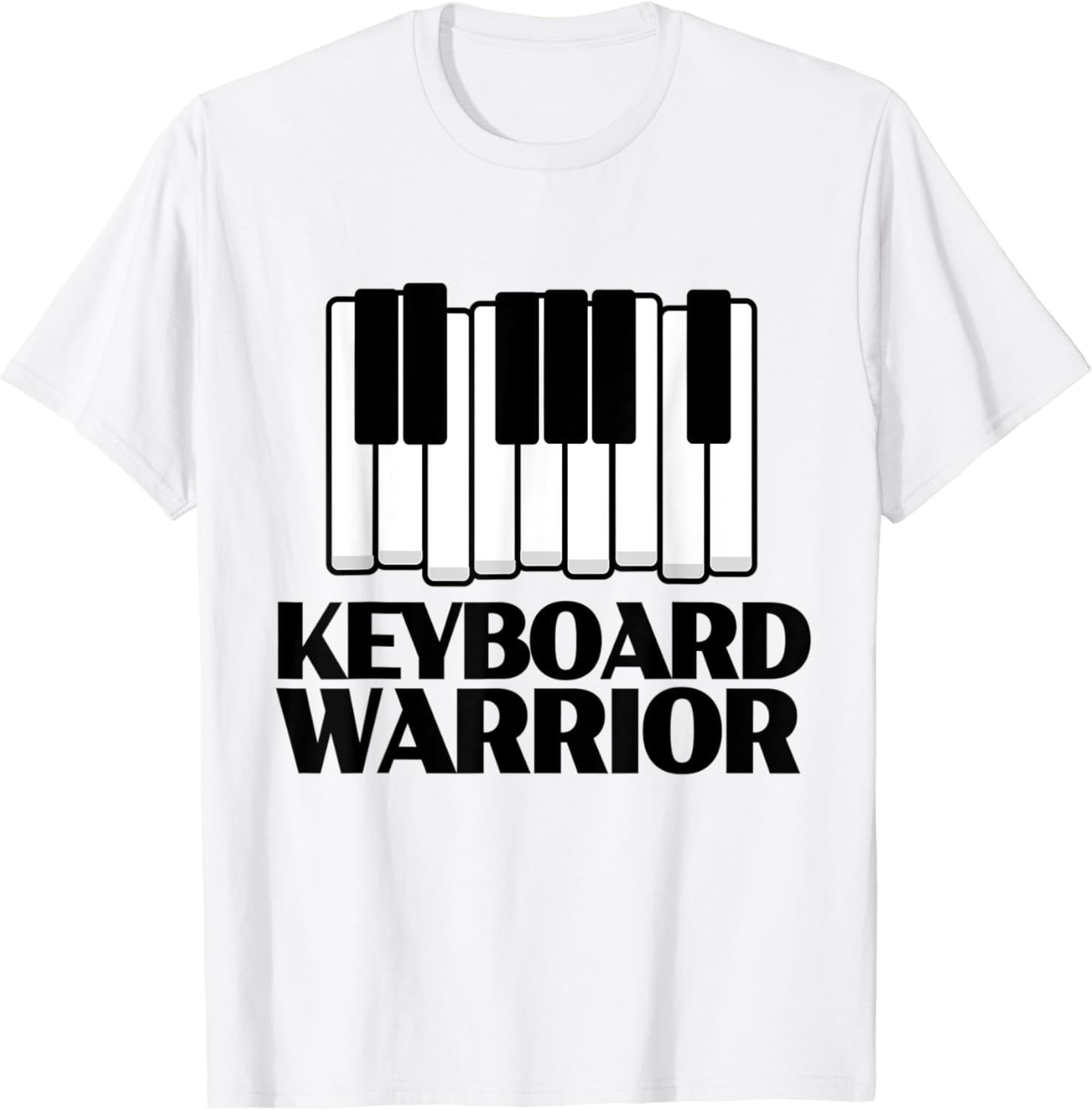 Keyboard Warrior Shirt | Music DJ Synth Funny Synthesizer T-Shirt ...