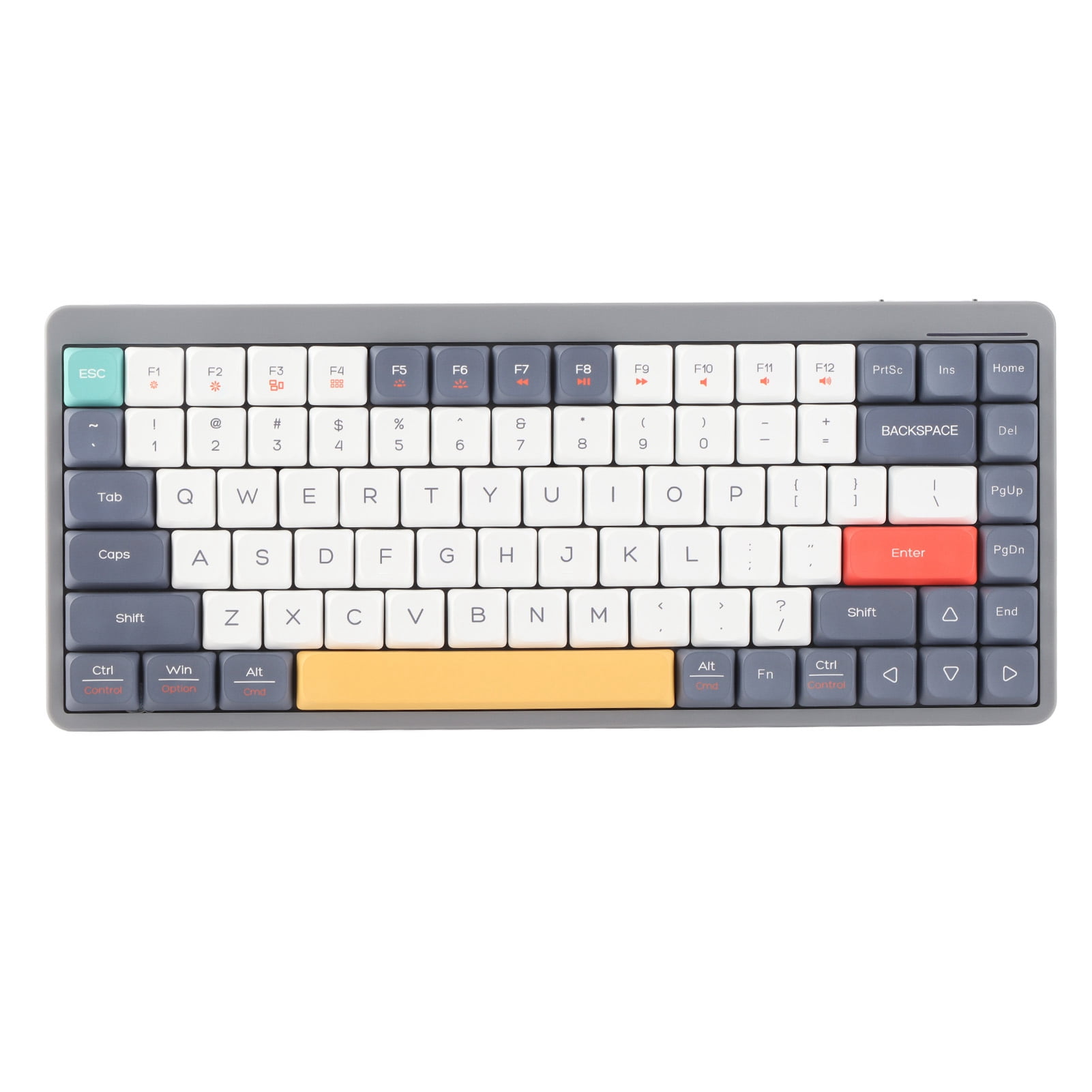 Keyboard Wireless Mechanical Keyboard 84 Keys 2.4G+BT5.0+Type C 3 ...