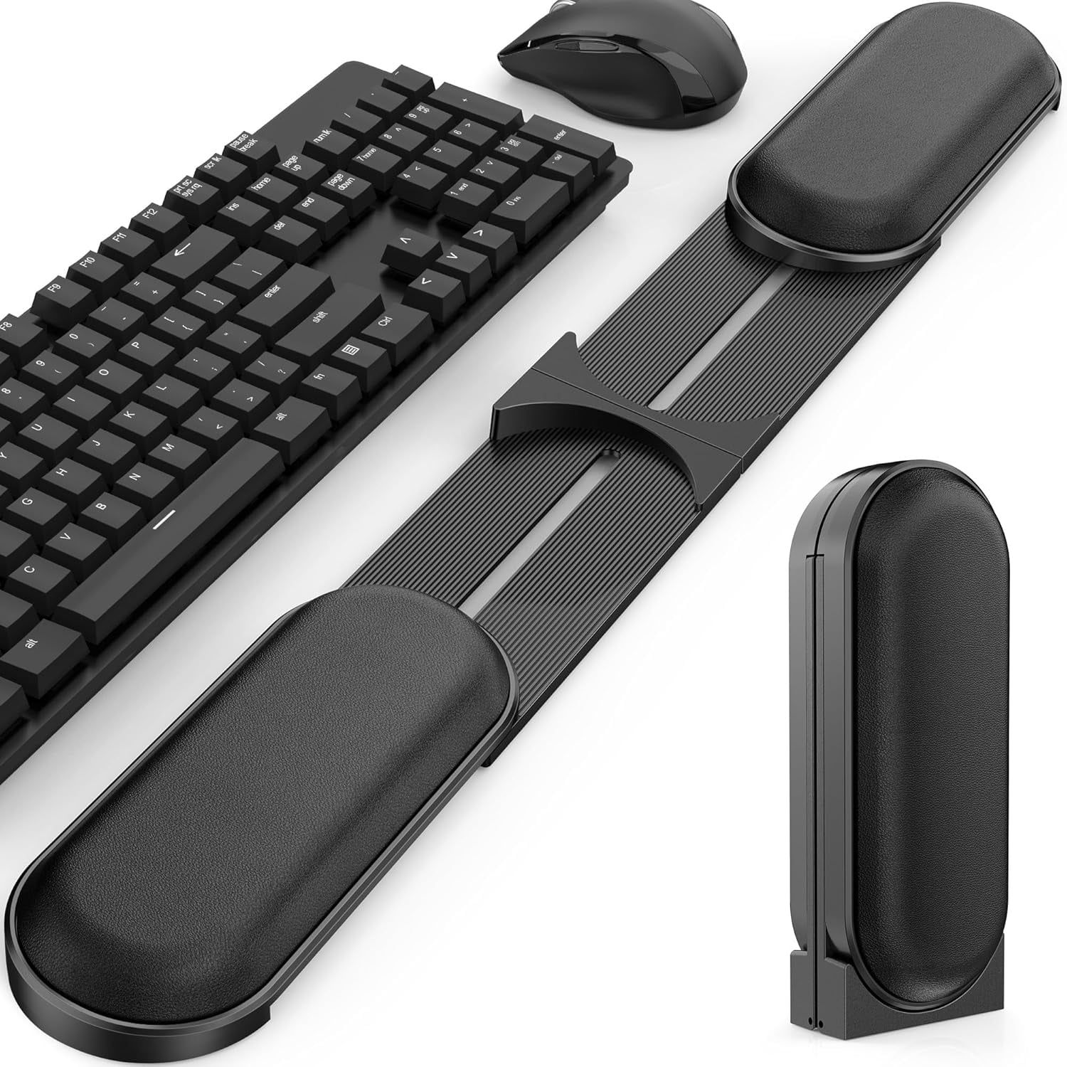 Keyboard Wrist Rest – Adjustable Angle & 25-Inch Length, Foldable ...