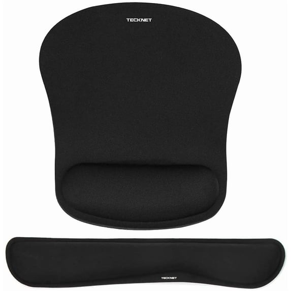 Keyboard Wrist Rest and Mouse Pad with Wrist Support Memory Foam Set ...