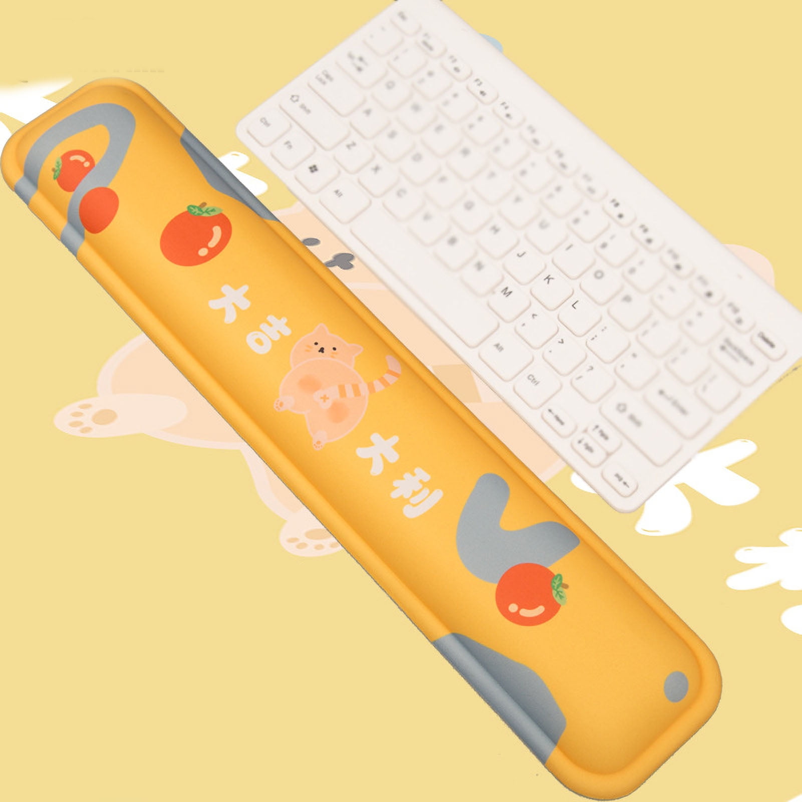 Keyboard Wrist Rest Pad 3D Cute Cartoon Comfortable Memory Foam ...