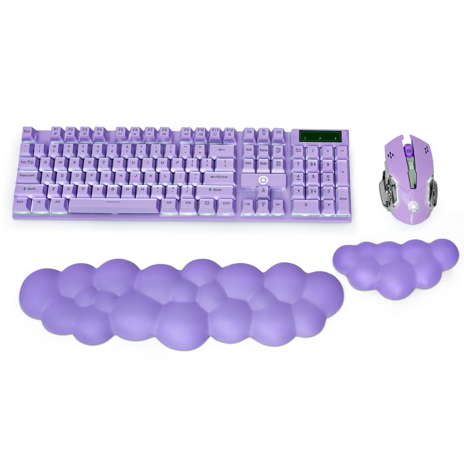 Keyboard Wrist Rest Pad, Ergonomic Cloud Wrist Rest for Keyboard and ...