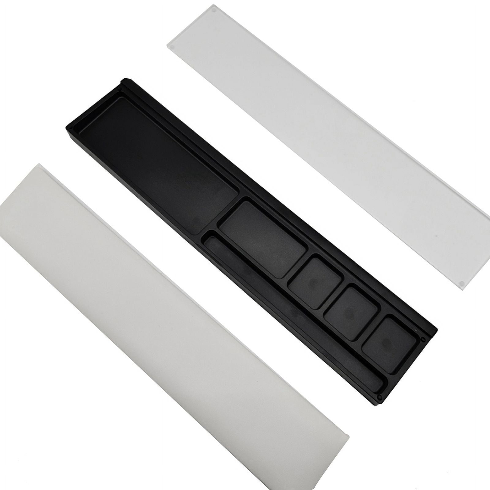 Keyboard Wrist Rest Pad Ergonomic Soft Desktop Storage Box Easy Typing ...