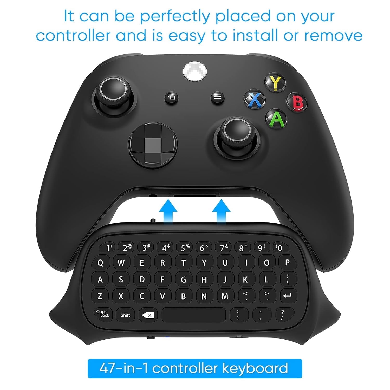 Keyboard for Xbox One, Xbox Series X/S, Wireless Chatpad Message KeyPad ...