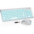 Keyboard and Combo Backlit - Compact Quiet Keyboard with , , Slim ...