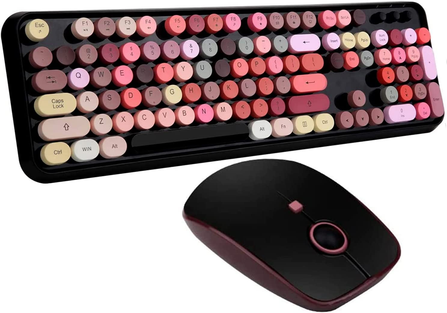 Keyboard and Mouse Sets, Wireless, Reliable 2.4 GHz Connectivity for PC ...
