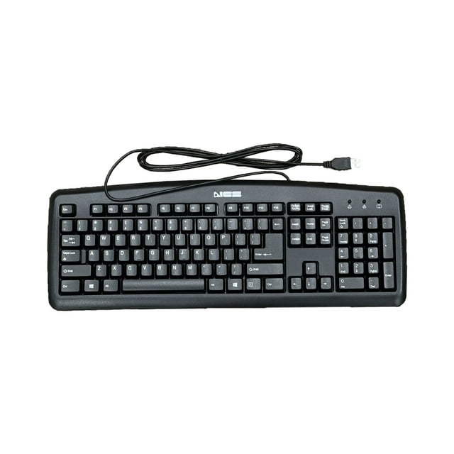 Keyboard for PC Desktop Computer USB Wired USB KU-0325 - New - Walmart.com