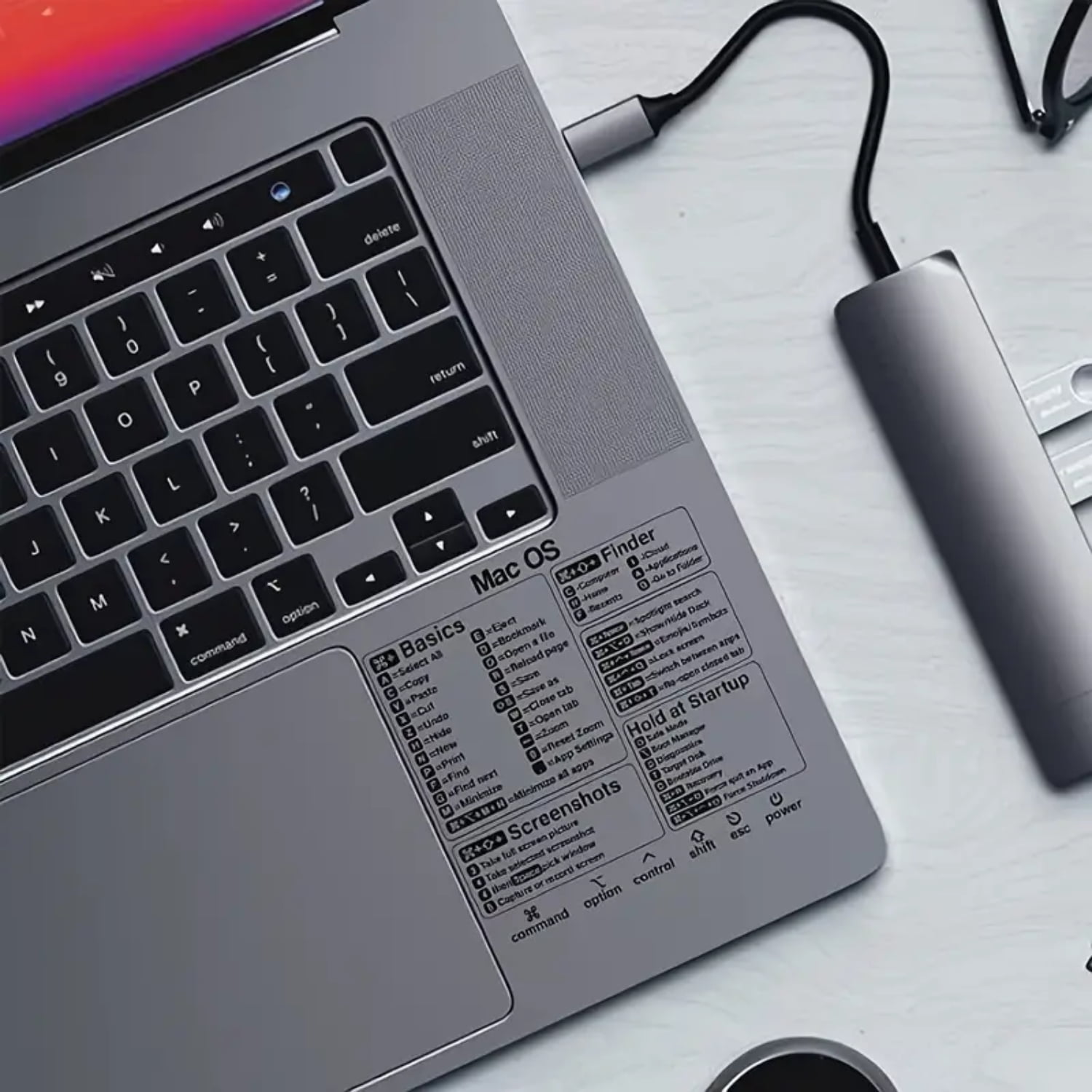 Keyboard sticker 1pc Laptop Keyboard Shortcut Sticker Laptop Keyboard ...