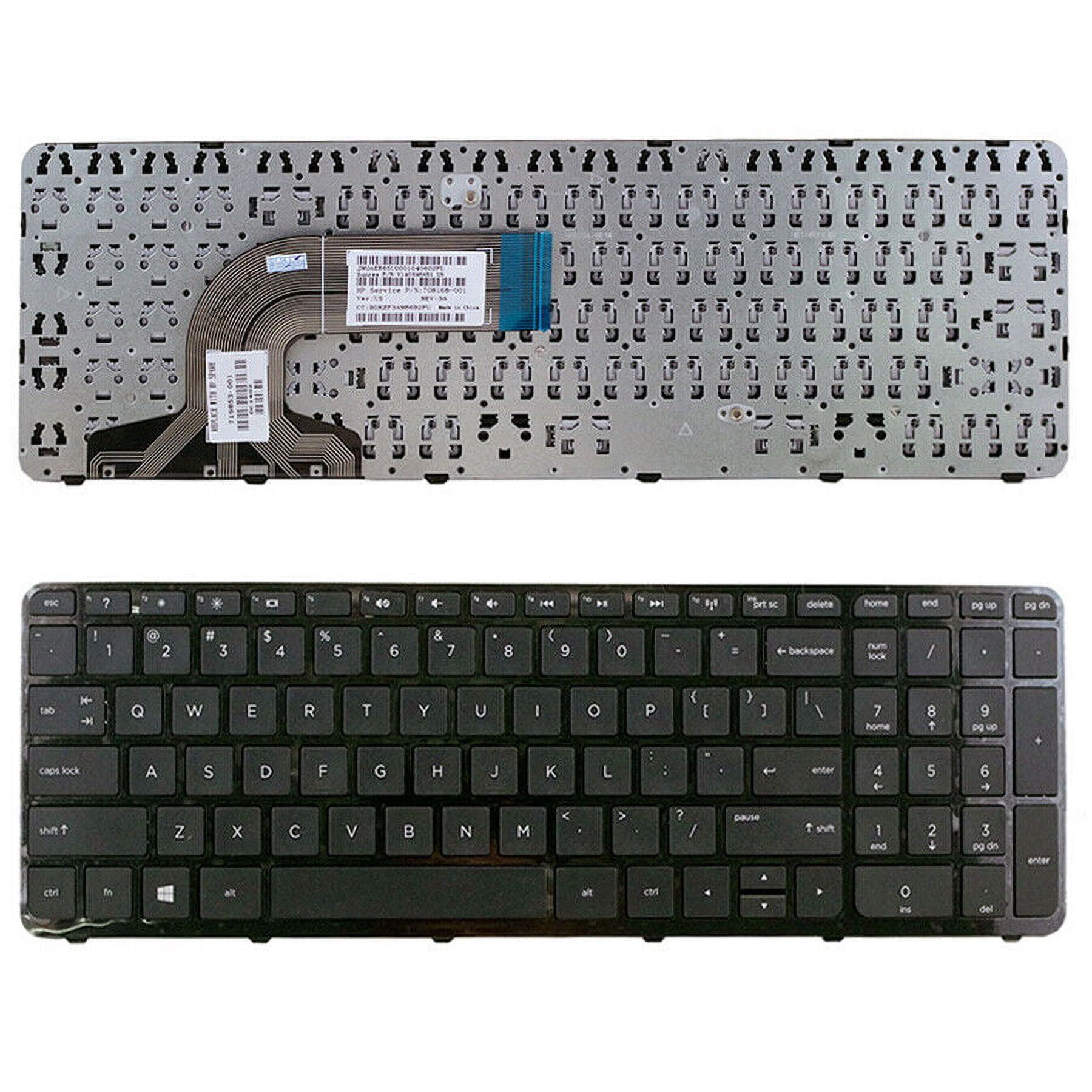 Keyboard with Frame For HP 15-f211wm 15-f272wm 15-f278nr 15-f233nr 15 ...