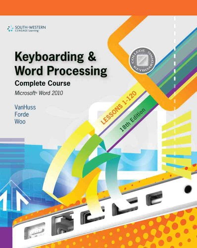 Pre-Owned Keyboarding & Word Processing, Complete Course, Lessons 1-120 ...