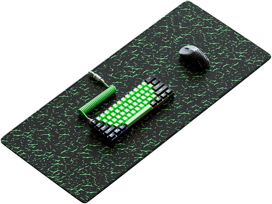 Keyboards GREEN TIGER EDITION XXL Black & Geen Gaming Mouse Pad ...