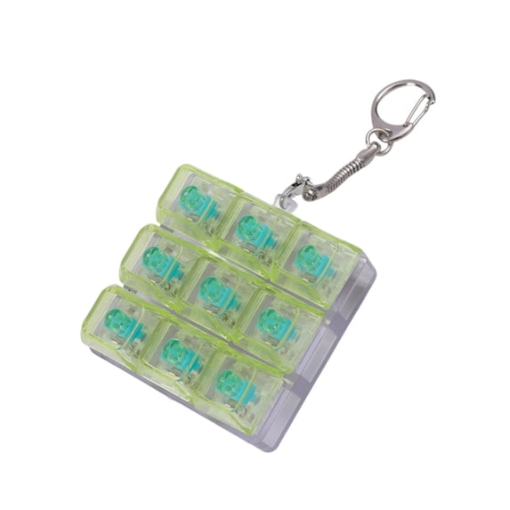 Keyboards Squirm Toy Backlit Clear Keyboards Switches Tester with Real ...