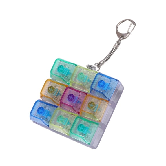 Keyboards Squirm Toy Backlit Clear Keyboards Switches Tester with Real ...