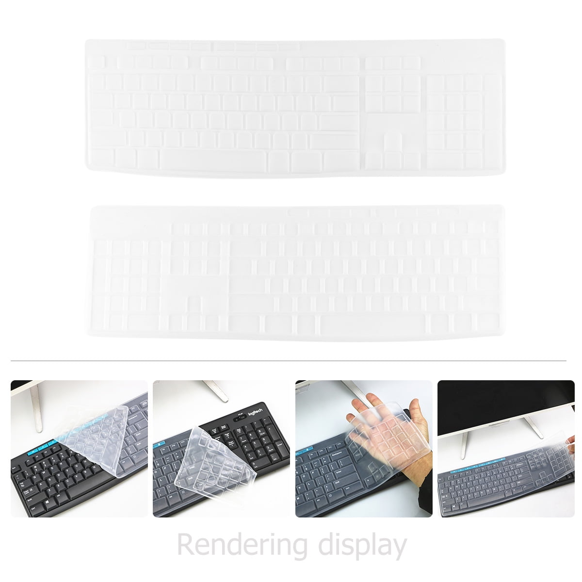Keyboards Thin Keyboard Skin Keyboard Protective Film Keyboard Film ...