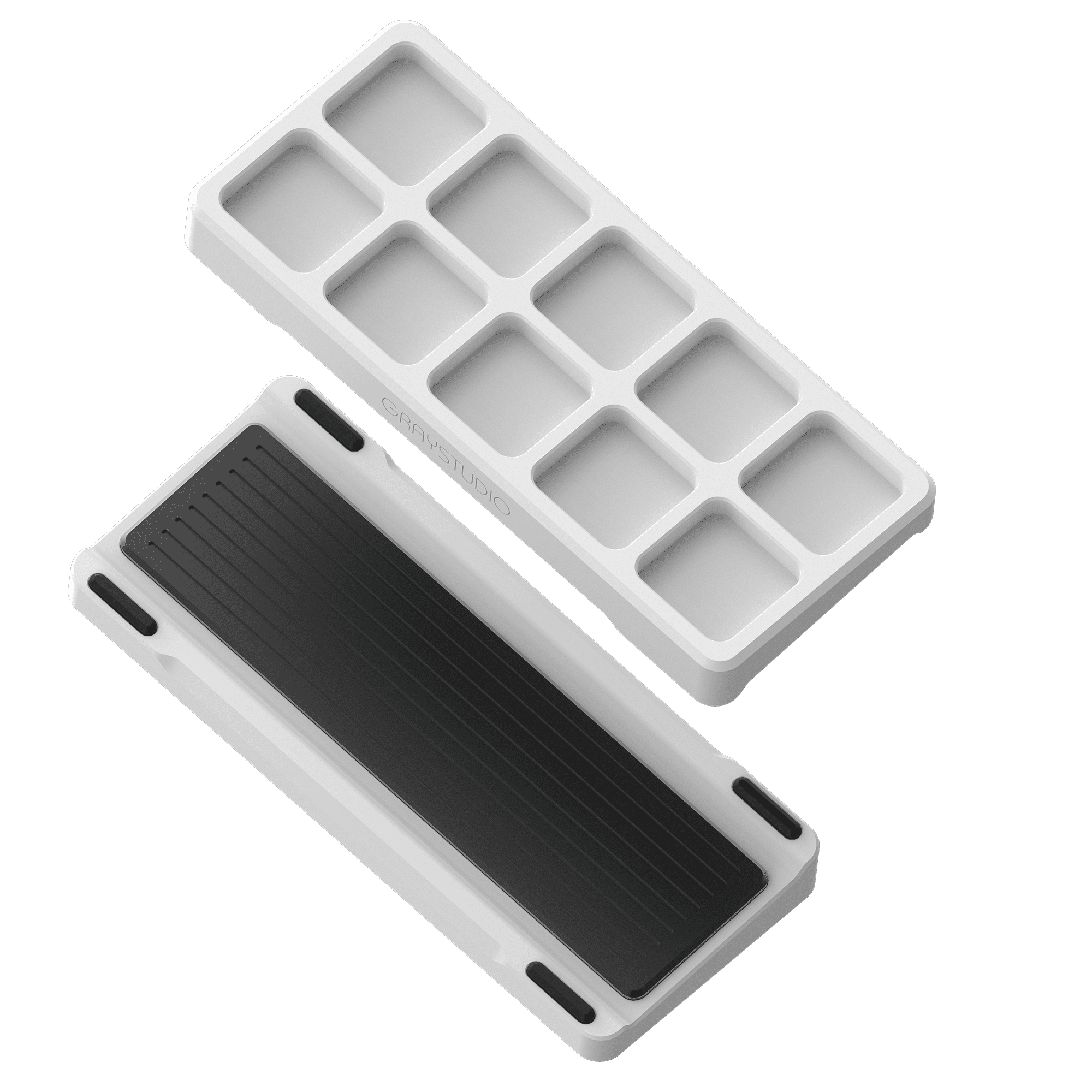 Keycap Display Case CHUCK, Storage Organizer Box with Display Tray for ...