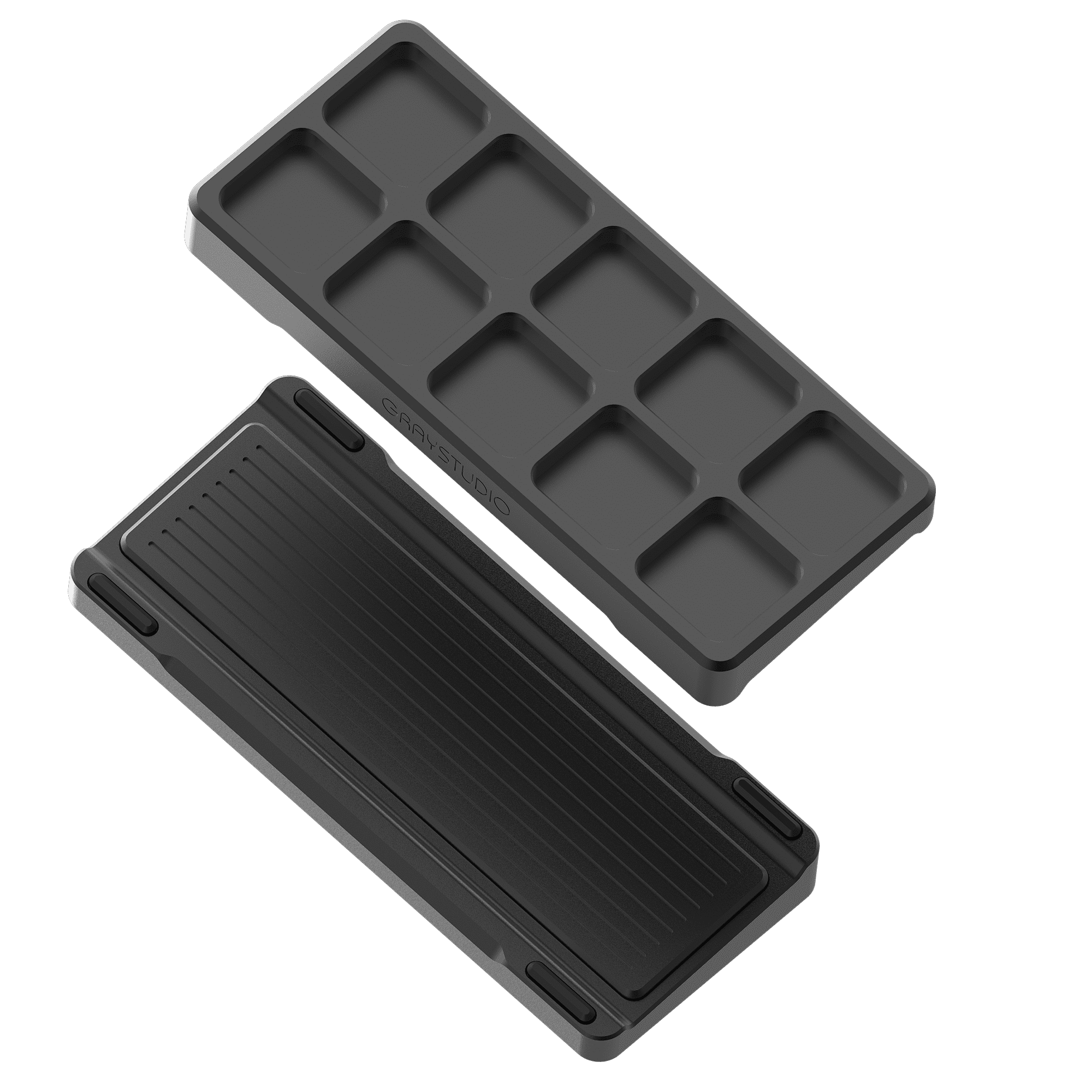 Keycap Display Case CHUCK, Storage Organizer Box with Display Tray for ...