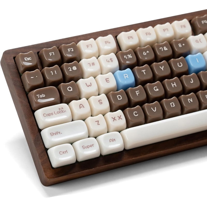 Alikpop 148 Keys MAO Profile Cute Ragdoll Cat Keycaps, Custom Set for ...