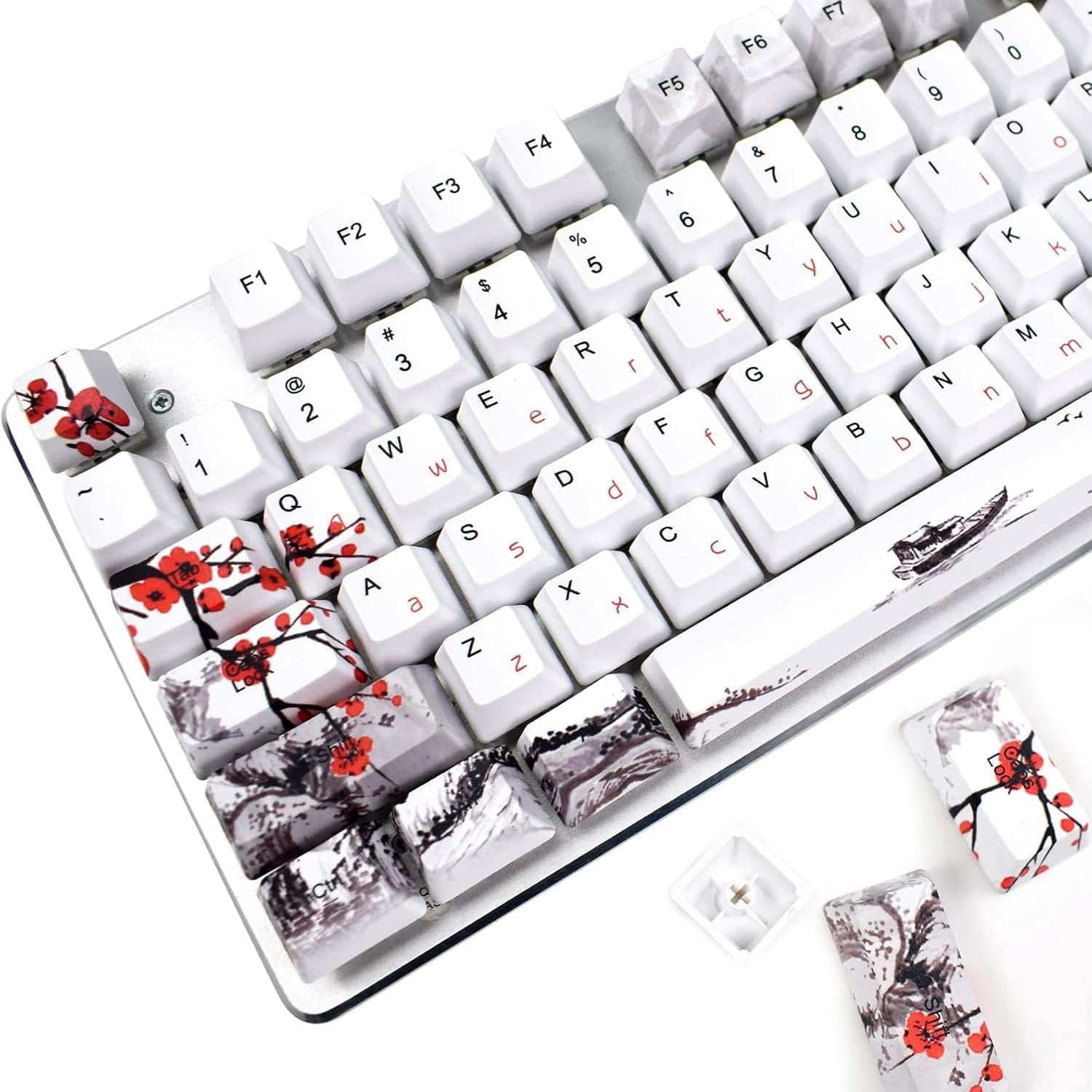 Keycaps 110 Set for Full Size Mechanical Keyboard, Custom PBT OEM ...