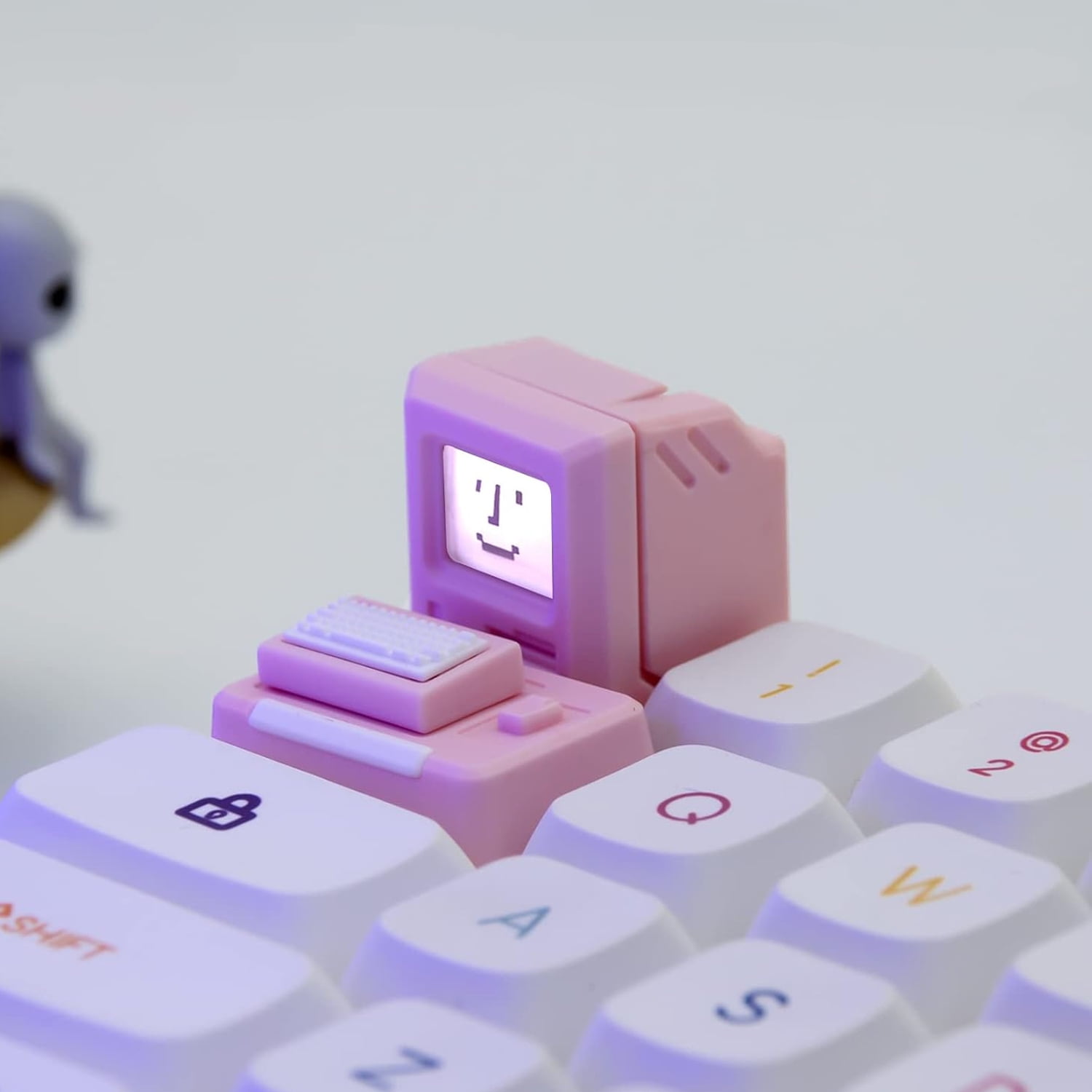 Keycaps, Custom Keycaps for Esc Key and Tab Key, Magnetic Light ...