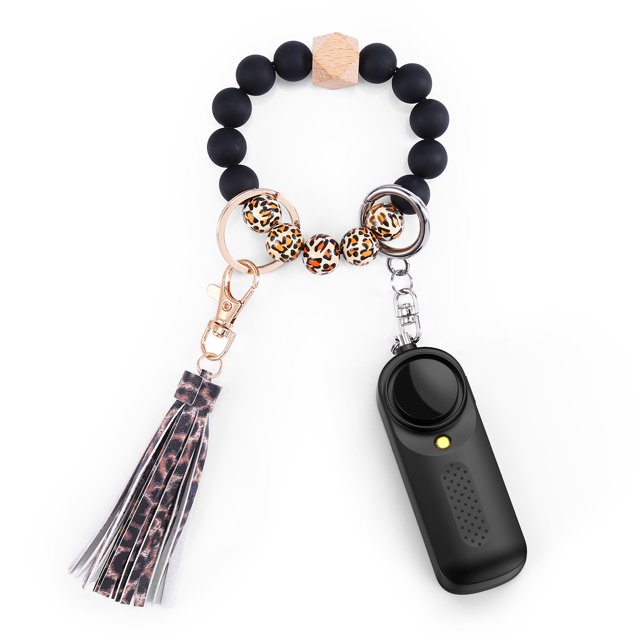 Keychain, AMIR Safety Alarm Keychain with LED Light Keychain for Woman ...