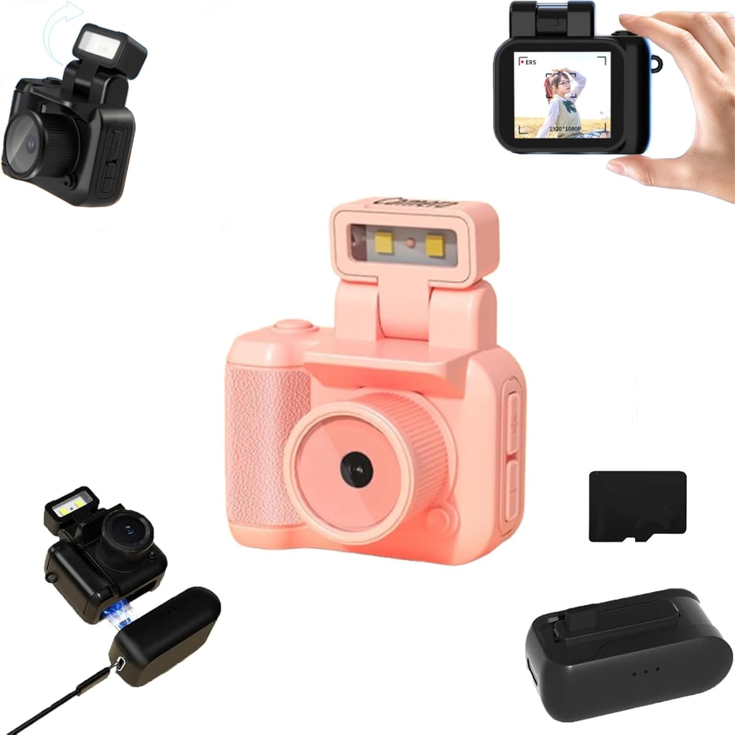 Keychain Camera, Flexsmart Point and Shoot Mini Camera, Snap Buddy Pro ...