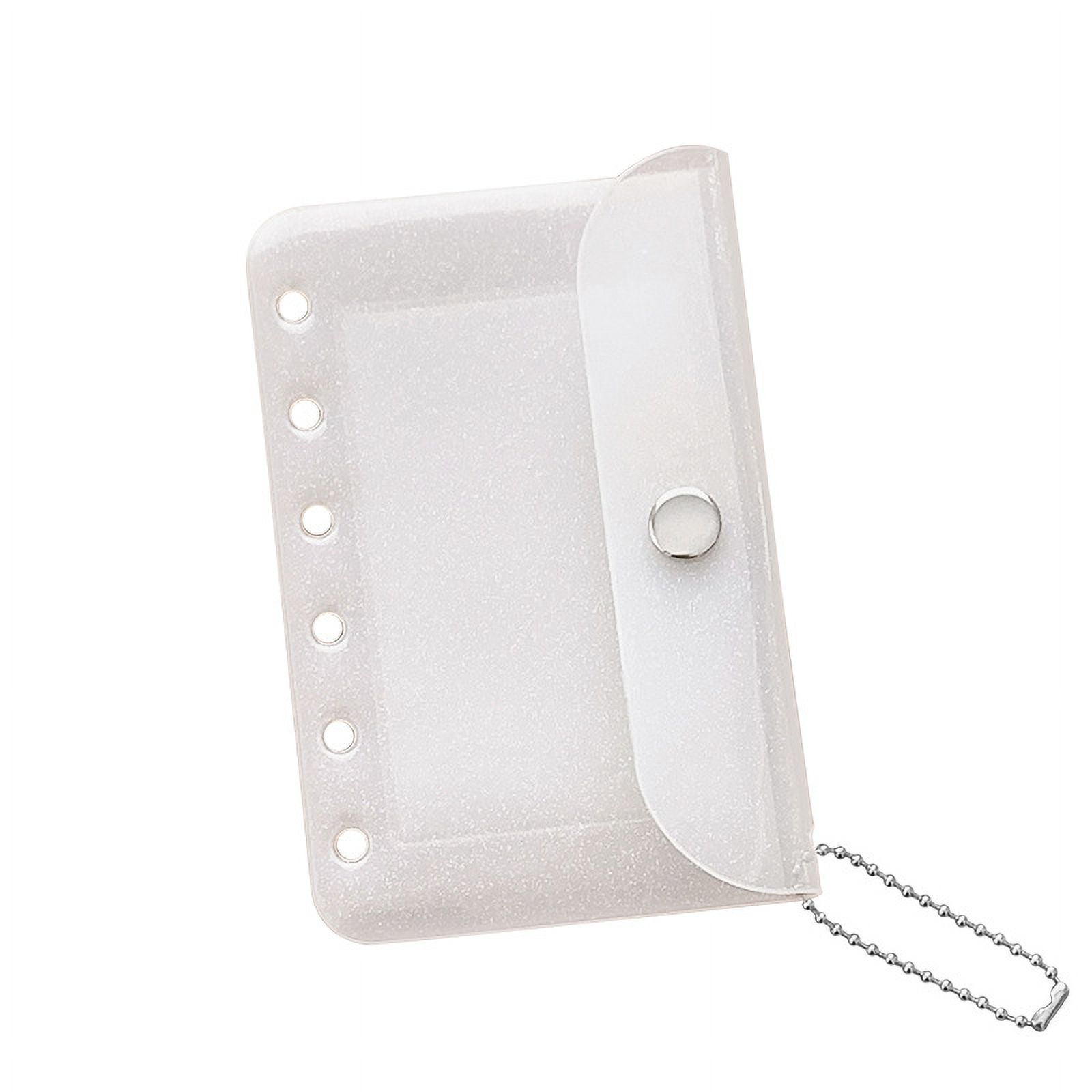 Keychain Card Holder Transparent Bag Plastic Case Small Clear Plastic ...