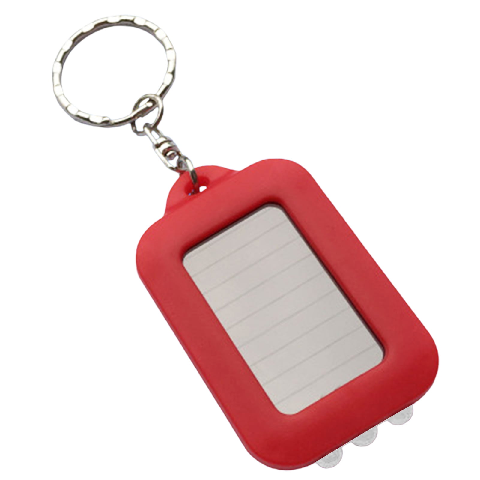 Keychain Flashlight, 3 LED Good Performance ABS Portable Ultra Bright ...