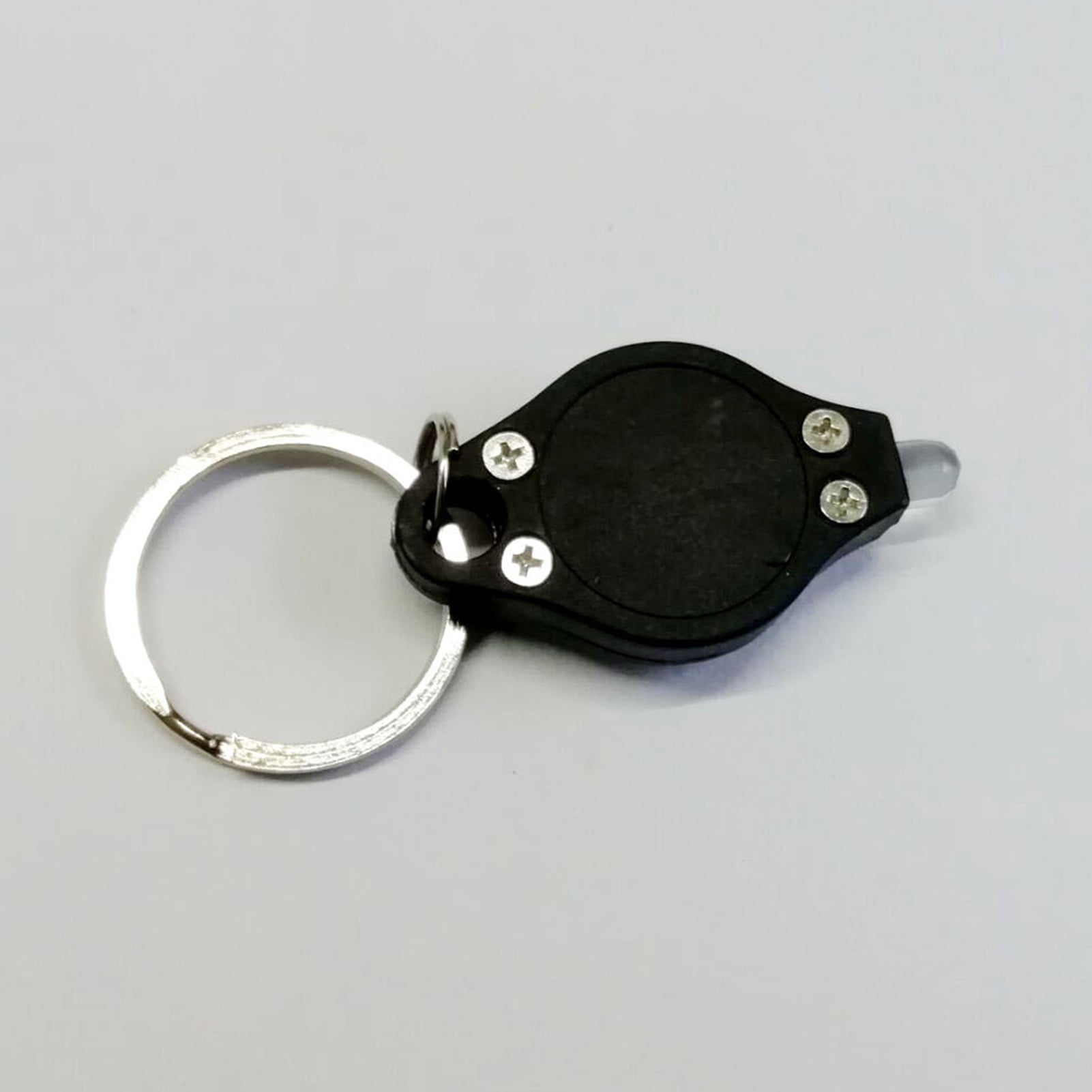 Keychain Flashlight Ultra Mini Key Ring Light Rhombus Shape for UV ...