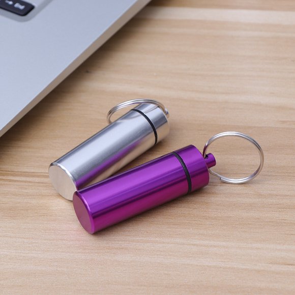 Nitroglycerin Keychain Container