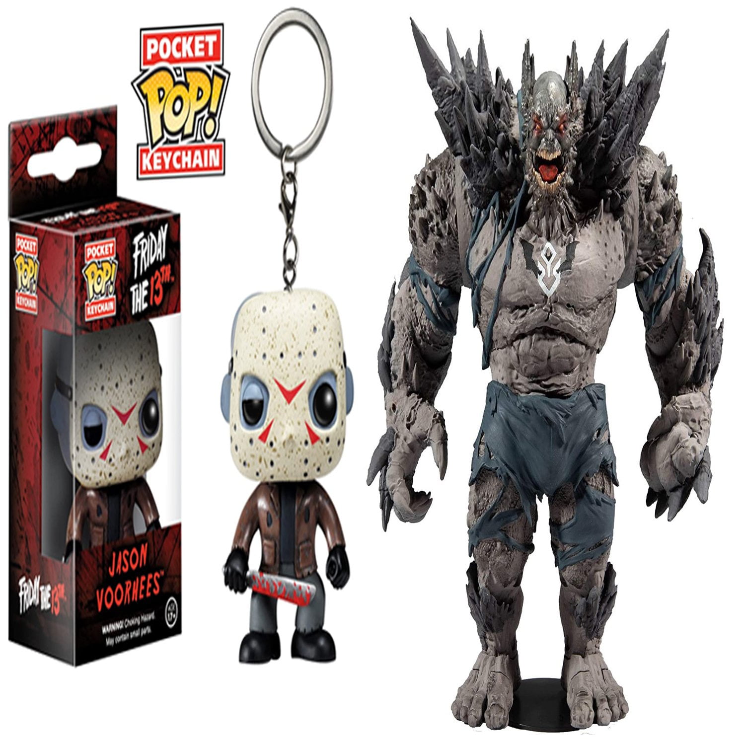 Keychain: Horror - Jason Voorhees Toy Figure+ Toys DC Multiverse Dark ...