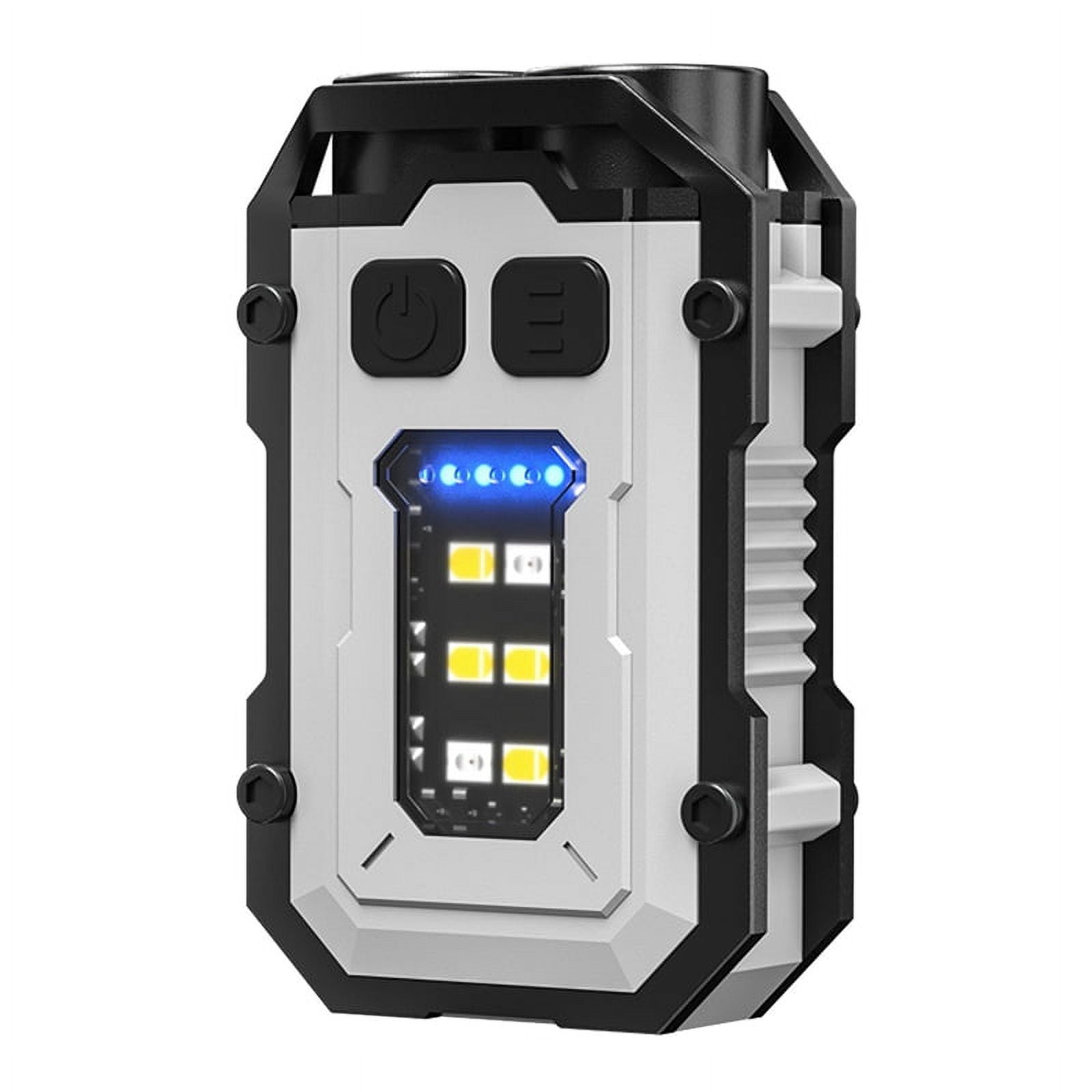 Keychain LED Light Type-C Rechargeable Work Portable Waterproof for ...