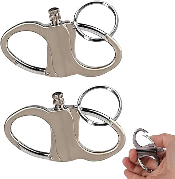 Keychain Lighter Match Strike,Outdoor Adventure Key Chain Lighter,Metal ...