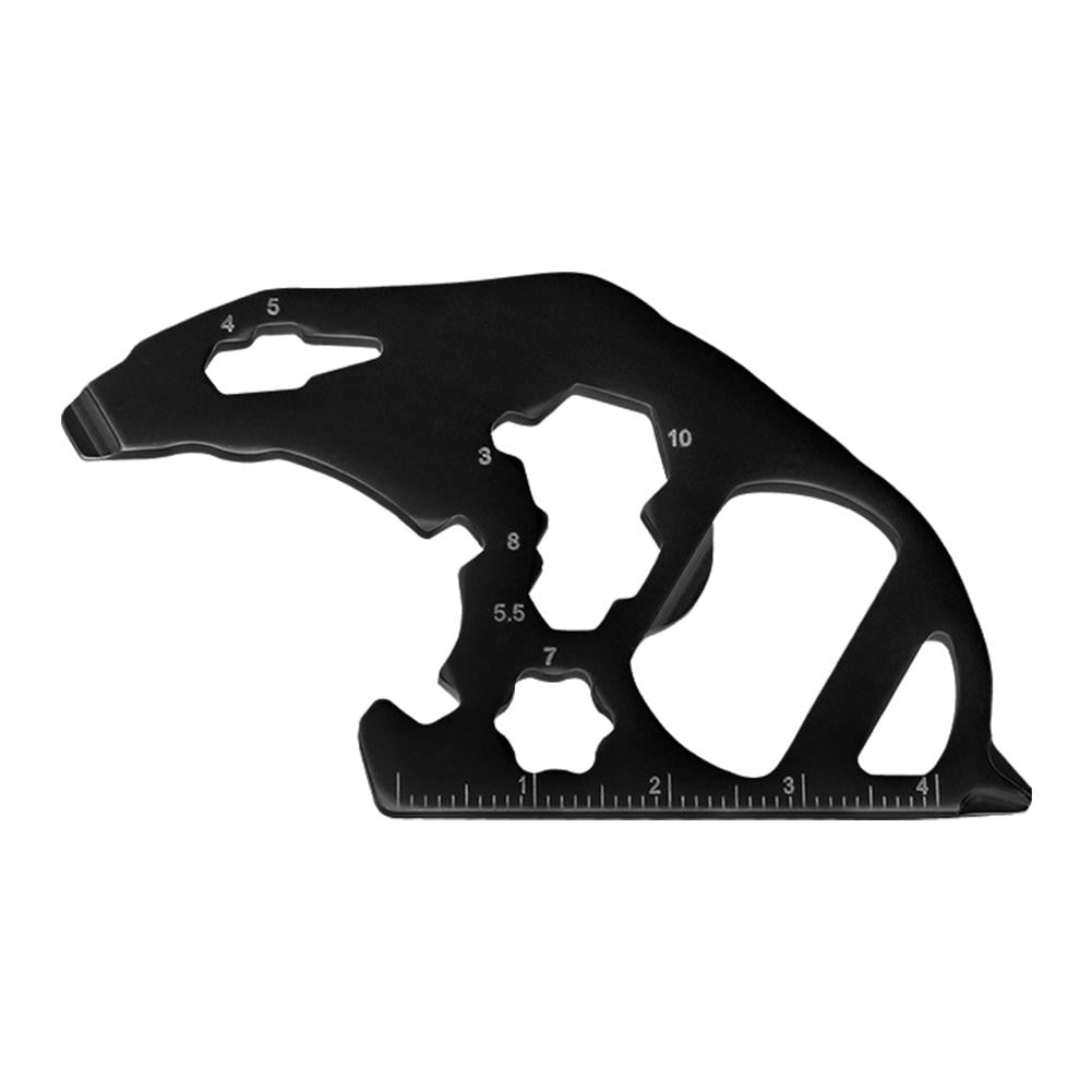 Keychain Multi-tool,Stainless Steel Multifunction Tools Keychain Bottle ...