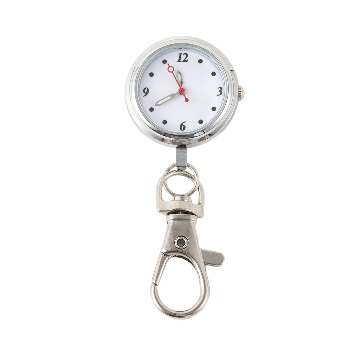 Keychain Pocket Watch Quartz Watch Large Number Couples Watch for ...