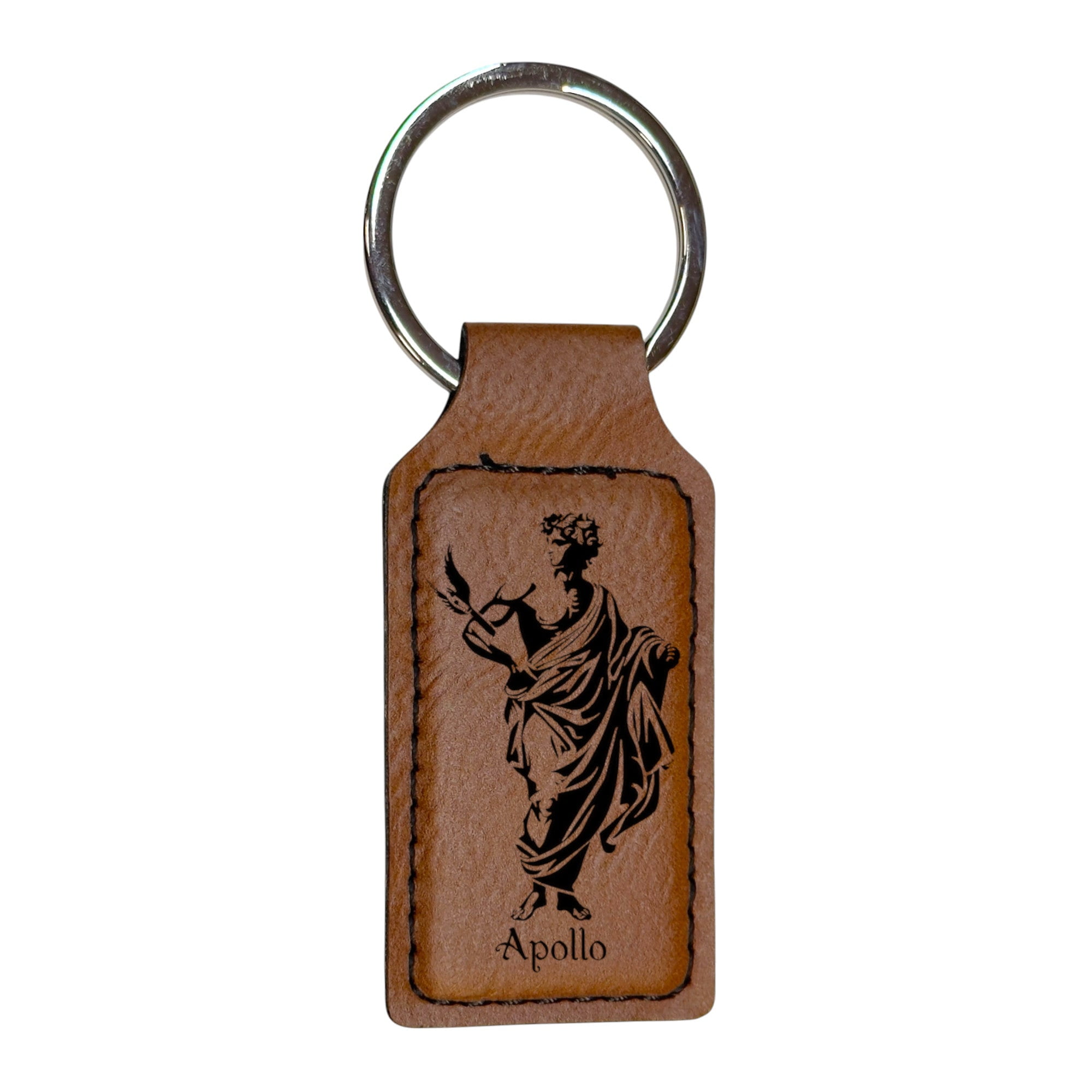 Keychain - Rectangle - Apollo - Leather - Walmart.com