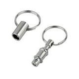 Keychain Ring Hooks Elegant Quick Release Flat Split, EDC Key Chains ...