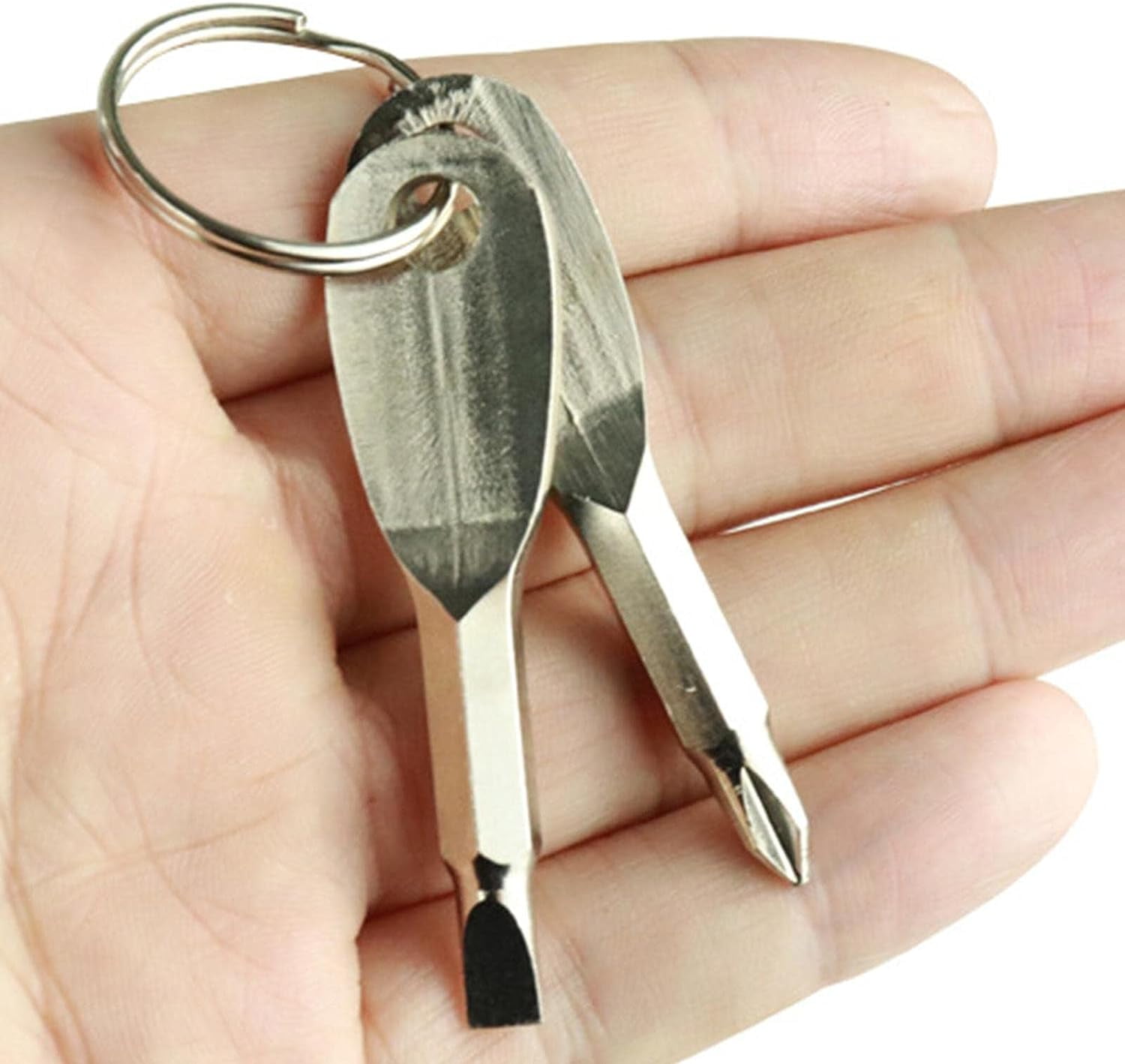 Keychain Screwdriver - 2-in-1 Keychain Screwdriver Bit with Phillips ...