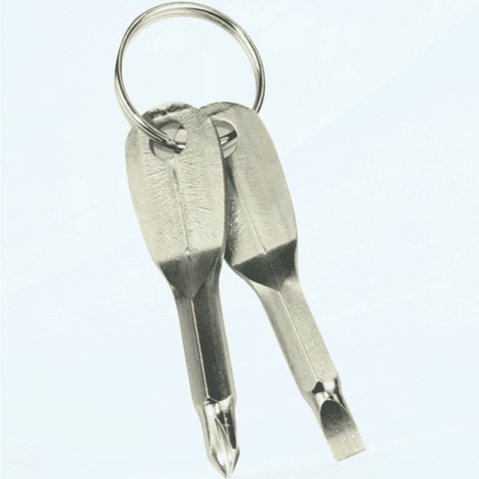 Keychain Screwdriver, 2-in-1 Screwdriver Set with Flathead and Phillips ...