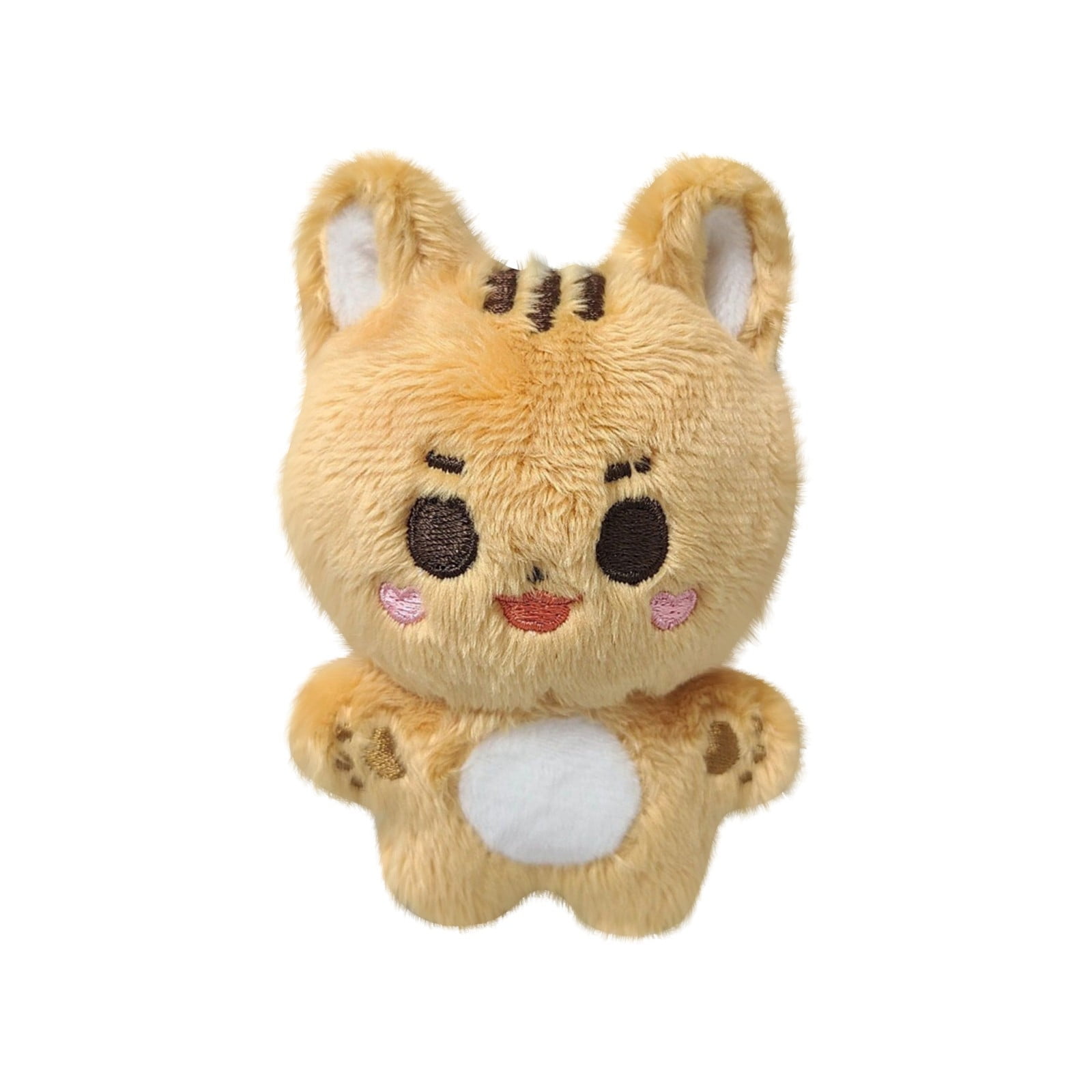 Keychain Stuffed Tigers Toy - Soft Wild Life Animal Charm Keyring, Cute ...