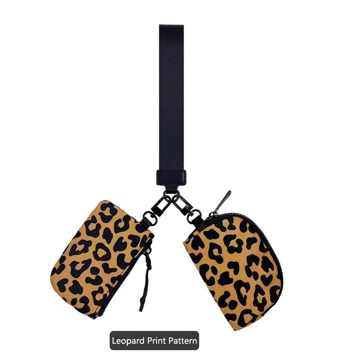 Keychain Wallet - Mini Zip Around Wristlet Wallets for Women ...