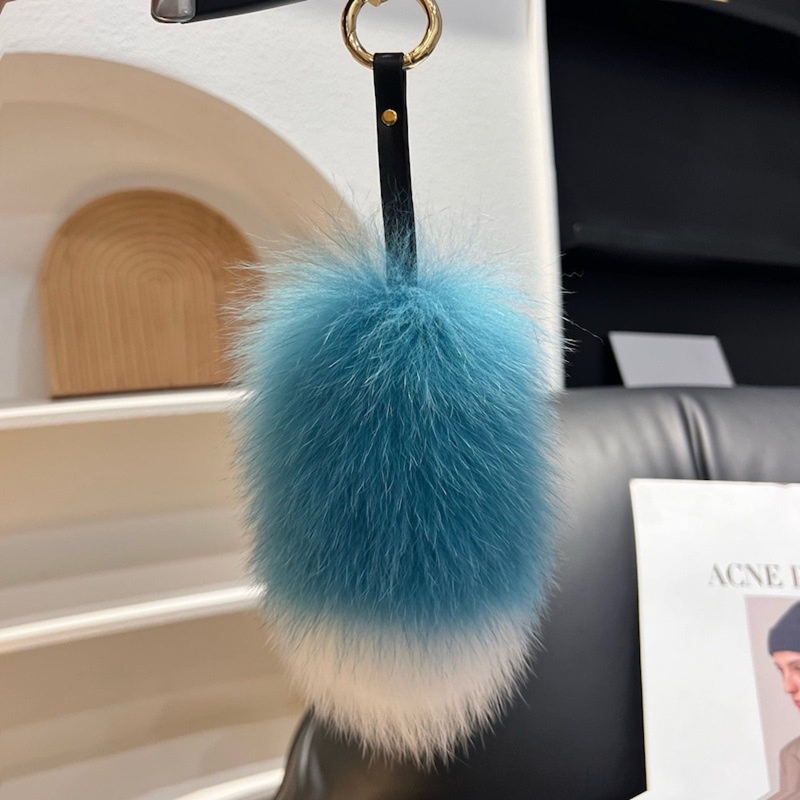 Keychain for Backpack Purse Tote Soft Durable Keyring Accessories Cute ...